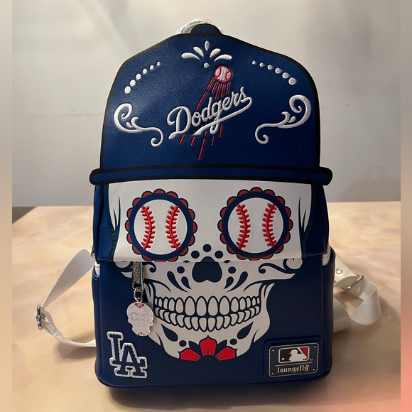 Loungefly | Bags | Loungefly Los Angeles Dodgers Day Of The Dead Mini ...